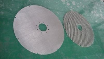 中国 ろ過60インチのAisi 304の金網フィルター ディスク粘性液体の 販売のため