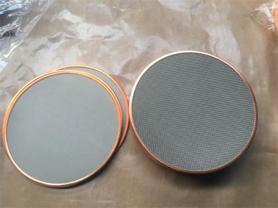 中国 熱い放出のスポット溶接の網フィルター ディスクDia 600mm 500micron 販売のため