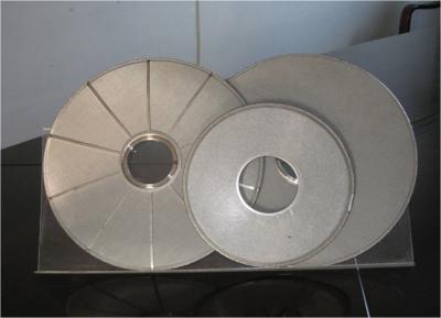 中国 割れた構造Dia 100mmの金網フィルター ディスク0.5ミクロンのステンレス鋼 販売のため