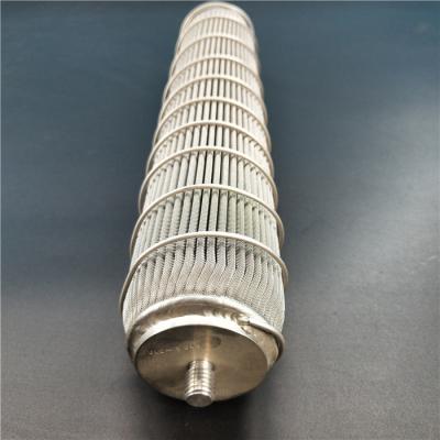 Cina cavo pieghettato a 20 pollici Mesh Filter di acciaio inossidabile 316l in vendita