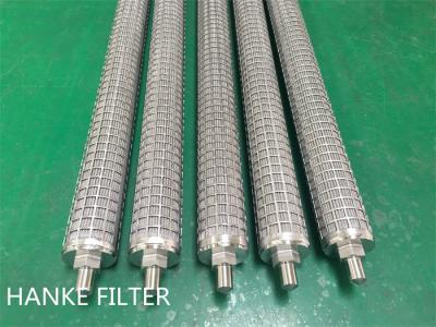 Cina cavo pieghettato ℃ Mesh Filter di filtrazione 400 di industria di 316L BOPP in vendita