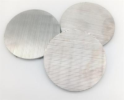 中国 Ss304くさび500umの金網フィルター ディスク食糧および飲む企業のろ過 販売のため