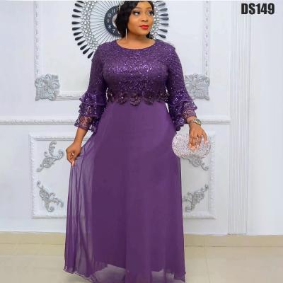 Supoo Newest long Dress Lady Elegant Sexy Bodycon African Big Size Dresses