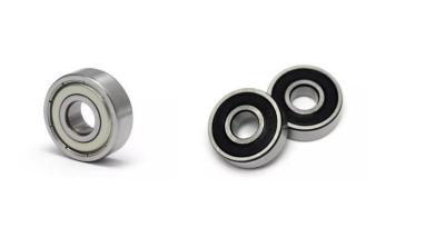 중국 Single Row Deep Groove Ball Bearings Z Rows Number for Sewing Machine Spare Parts 판매용