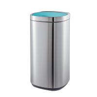 Quality Household Office Standing Press Top Trash Can with 30L/40L/50L Capacity and Iron Structure for sale
