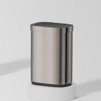 Quality Stainless Steel 65L Touchless Smart Sensor Trash Can automatic trash can for kitchen living room for sale