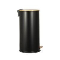 Quality Round Shape Household Pedal Trash Bin Stainless Steel with Thin Lid OEM ODM Offered for sale
