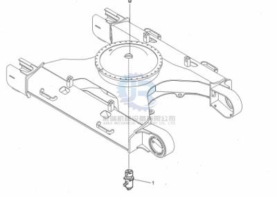 Cina Giunto di Hydraulic Parts Swing dell'escavatore YN55V00053F1 per SK200-8 SK210LC-8 in vendita