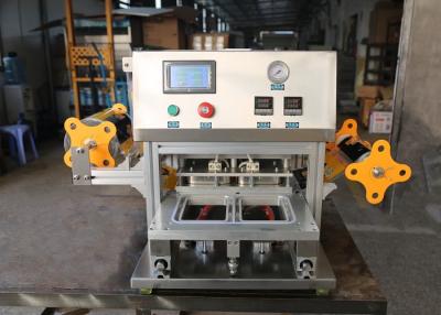 Cina Tipo elettrico della Tabella di Tray Sealing Machine Tray Sealer dell'alimento automatico in vendita