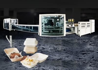 China Automatische Schnellimbiss-Burger-Kasten-Maschine, die hohe Geschwindigkeit bildet zu verkaufen