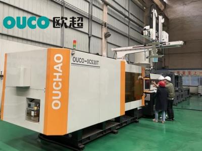 Cina Giallo 550t servomotore macchina di stampaggio a iniezione per cassa di plastica in vendita