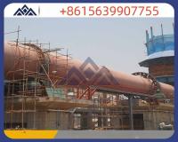 Quality 190kg/H Carbon Rotary Kiln Infrared Temperature Sensing Kiln In Cement Plant for sale