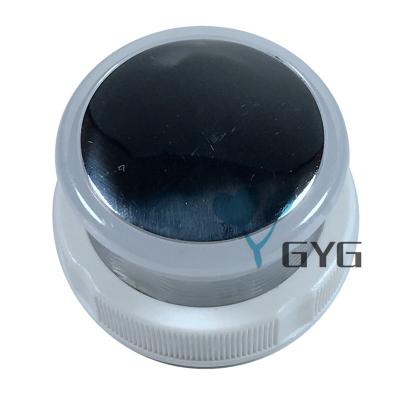 Cina CARATTERE IN BIANCO di ACCIAIO INOSSIDABILE di 30.5mm del PULSANTE ROTONDO dell'ELEVATORE in vendita