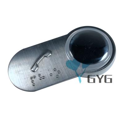 Cina PANNELLO MECCANICO del PULSANTE DI CHIAMATA dell'ELEVATORE di DC12V/24V CON BRAILLE 30.5mm in vendita