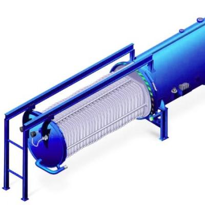 China Unidade de filtro de folhas de pressão avançada de 62 kg de peso para remoção eficaz de partículas à venda