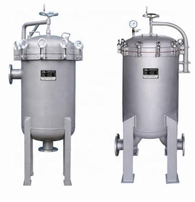 Cina Cassa di filtraggio per sacchetti d'acqua in acciaio inossidabile per la filtrazione di vernice liquida per olio, vino e birra in vendita