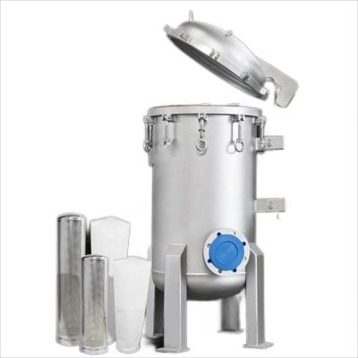 Cina Vaso di filtraggio a sacchetto in acciaio inossidabile compatto La soluzione di filtrazione che consente di risparmiare spazio in vendita