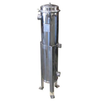 中国 62KG 重量製造工場 304ステンレス鋼袋フィルターハウジング 2インチNPT入口150PSI 販売のため