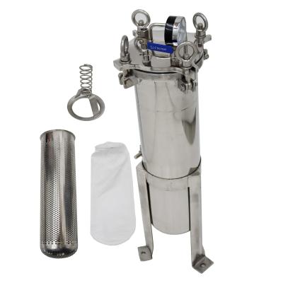 中国 固体液体分離ツール 120PSI のための62KG 304ステンレス鋼袋フィルターハウジング 販売のため