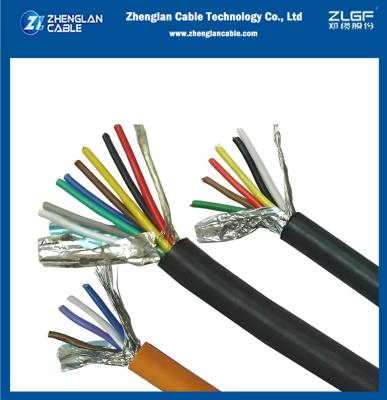 중국 전기 제어 케이블 0.6/1kV 구리 코어 PVC 단열 된 PVC 알루미늄 플라스틱 복합 벨트로 덮인 제어 케이블 판매용