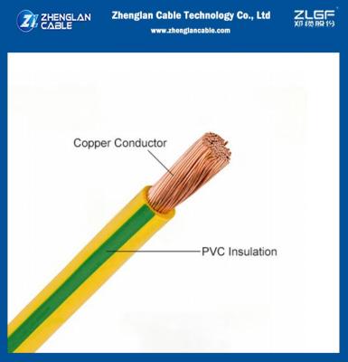 China 빌딩 와이어 CU/PVC 클래스 5 450/750V 1.5mm2 유연 케이블 구리 선도자 PVC 단열 IEC60227 for sale