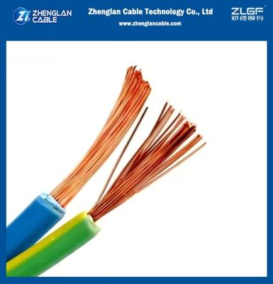 중국 빌딩 와이어 CU/PVC 클래스 5 450/750V 1.5mm2 유연 케이블 구리 선도자 PVC 단열 IEC60227 판매용