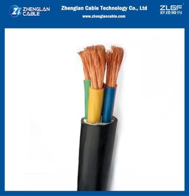 중국 RV-K 케이블 유연성 전원 케이블 XLPE 절연 PVC 외피 Class 5 구리 도체 0.6/1kv CU/XLPE/PVC 3x35mm2 판매용