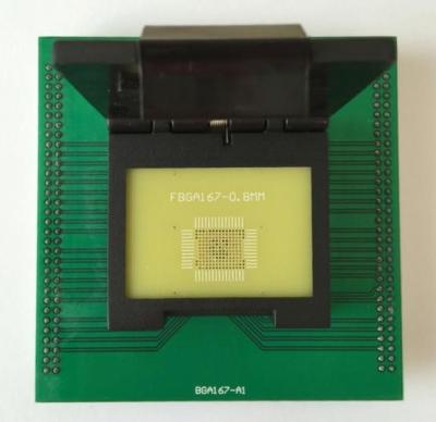 China UP-828P FBGA 167P Adapter For UP828P Programmer FBGA167P Socket for sale