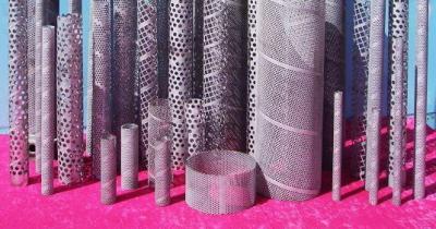 Cina L'acciaio inossidabile 304/316 ha perforato la metropolitana del metallo con il foro rotondo del micron in vendita