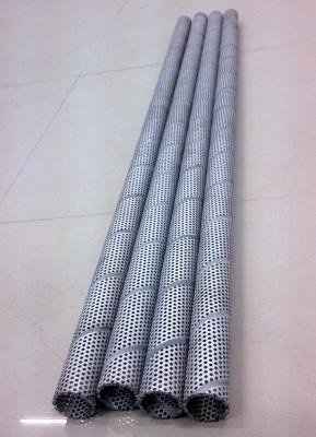 中国 水およびガスの処置装置のための磨かれたステンレス製の穴があいた金属の管 販売のため