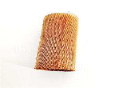 Cina 80 maglia metallica di rame della maglia 0.12mm, resistenza all'usura di rame del tessuto di maglia in vendita