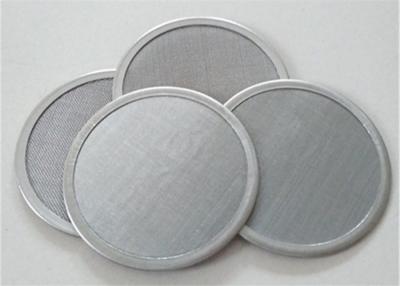 Cina 25 50 disco del filtro dell'olio dell'acqua della rete metallica dell'acciaio inossidabile da 100 micron in vendita