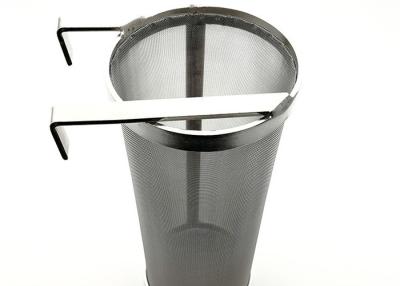 中国 ステンレス製の300ミクロン ビール コルネリウスの醸造物のやかんのためのハンドルが付いている乾燥したホップ フィルター 販売のため