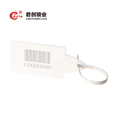 Cina JCPS114 etichette di sigillo in plastica per indumenti sigillo di sicurezza di sigillo di contenitore in plastica regolabile in vendita