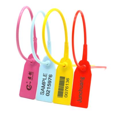Cina JCPS003 300mm/400mm/500mm/700mm prezzo del sigillo di plastica sigillo di plastica segnale di sicurezza di calore progettazione sigillo di plastica in vendita