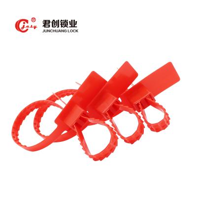 Cina Sigillo di sicurezza in plastica JCPS109 350mm personalizzato con numero di serie in vendita