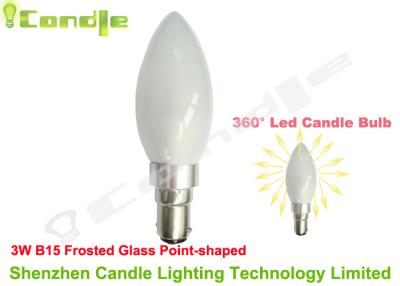 Cina Lampadine B15 dell'alta candela dei lumi LED di vetro glassato con CREE/chip di Bridgelux LED in vendita