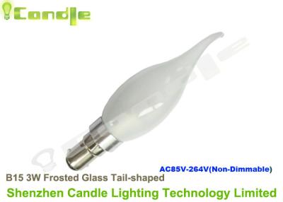 Cina L'alta efficienza SMD 2835 3w ha condotto i lumi delle lampadine, il CE RoHS delle lampadine della candela di B15 LED in vendita