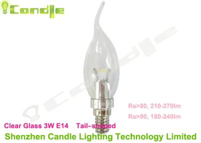 China Ra70 leidden 3 Watts Kaarsbol E14/E10/E12 2200 - 6500k 110v, leidde Kaarslamp Te koop