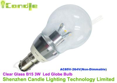 Cina L'alto hotel 3w del lume rimuove le lampadine principali globo B15 3000k con di ottimo rendimento in vendita