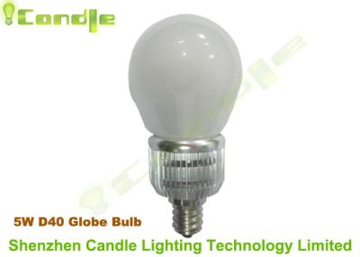 Cina L'alto lume E12 Dimmable ha condotto il CE latteo di bianco 6000k 60HZ della lampadina 5watt del globo in vendita