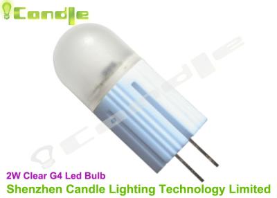 Cina L'alta luminosità 2 W G4 ha condotto la lampadina con la copertura ceramica 5050SMD della radura del dissipatore di calore in vendita