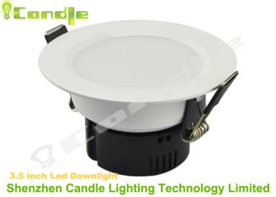 Cina Dimmable a 3.5 pollici economizzatore d'energia ha condotto il bianco caldo 600lm 60Hz di Downlights 9 w in vendita