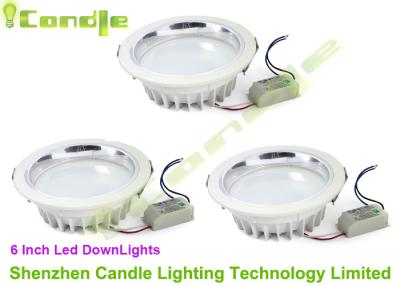 Cina Alto Cree caldo efficiente Downlights principale a 6 pollici, dissipatore di calore eccellente 95lm/W di bianco 18w in vendita
