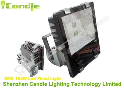 Cina L'esterno bianco del giorno nero regolabile ha condotto l'acqua 85LM/W resistente della luce di inondazione 100w in vendita