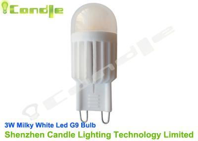 Cina Il bianco latteo 3w G9 ha condotto la lampadina con un angolo di 360 gradi per illuminazione decorativa domestica in vendita
