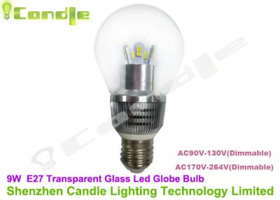 Cina 9 decorativi domestici Wat Dimmable hanno condotto la lampadina AC170V - 264V 2200K del globo - 6500K in vendita