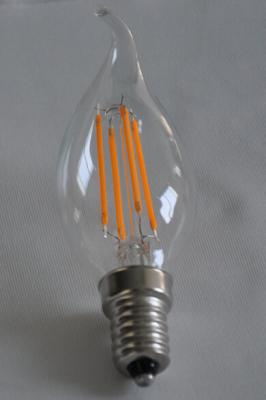 Cina Luce di lampadina ecologica del filamento di 4Watt LED con tecnologia antiurto in vendita