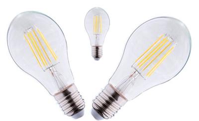 Cina E27 moderno A60 8w ha condotto la luce di lampadina del filamento 6500k con approvazione del CE ROHS in vendita