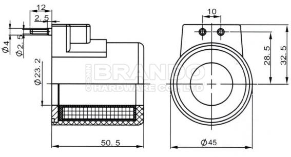 Bosch Rexroth Type Hydraulic Coil 12VDC 24VDC R900021462 R900021463 0